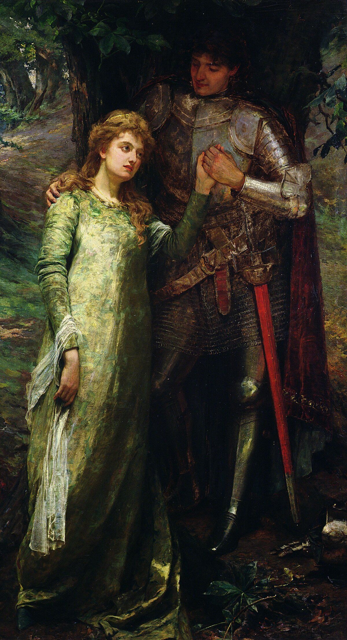 Lady and Knight (trope)