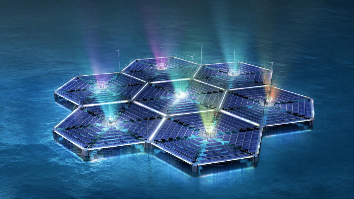 High-Tech Hexagons (trope)