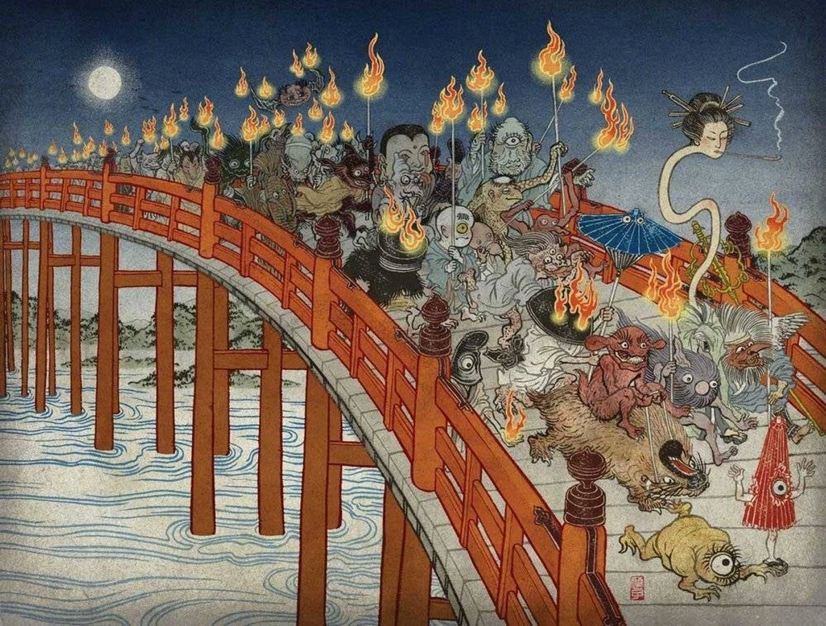 Night Parade of One Hundred Demons (trope)